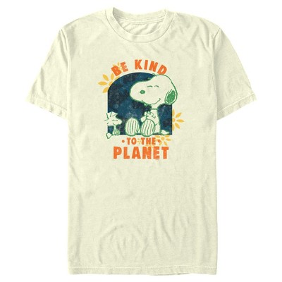 Men's Peanuts Be Kind To The Planet T-shirt : Target