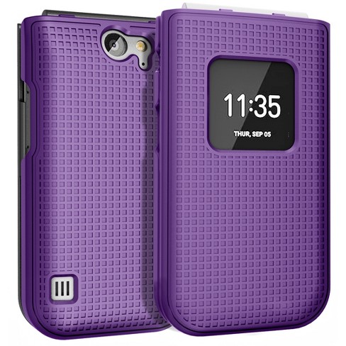 Nakedcellphone Hard Case For Verizon Nokia 2720 V Flip Phone - Purple ...