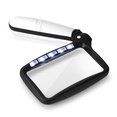Strongarm Led Lighted High Power Magnifying Glass For Reading, Hobbies ...