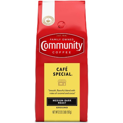 Community Coffee Café Special Medium Roast Ground Coffee - 32oz : Target