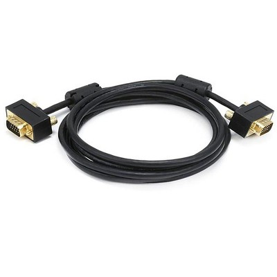 Monoprice Ultra Slim Svga Super Vga M/f Monitor Cable - 25 Feet With ...