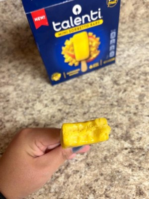 Talenti Alphonso Mango Frozen Mini Sorbetto Bars - 6pk/11.1 Fl Oz : Target