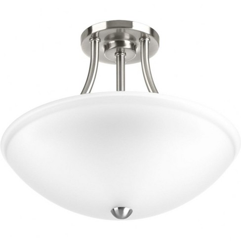 Progress Lighting Gather 1-light Led Semi-flush/convertible Fixture In ...