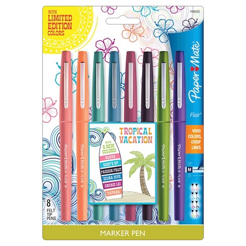 Paper Mate® Marker Pens, Medium Tip, 8ct - Multicolor Ink : Target