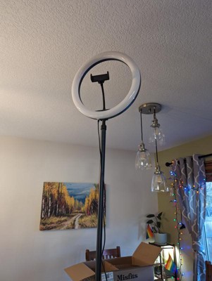 12" Rgb Ring Light With Tripod - Heyday™ Black : Target