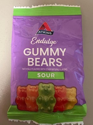 Atkins Endulge Sour Gummy Bears - 6.35oz/6pk : Target