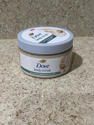Dove Beauty Mini Body Scrub - Crushed Macadamia & Rice Milk - Travel ...