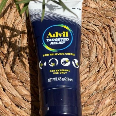 Advil Targeted Relief Pain Relieving Cream with Massage Applicator - 2 ...