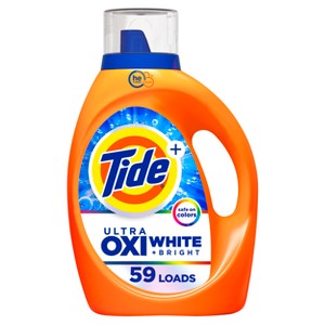 Tide Ultra Oxi Whitening He Compatible Laundry Detergent Soap : Target
