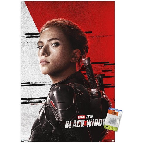 Trends International Marvel Black Widow - Pose Unframed Wall Poster ...