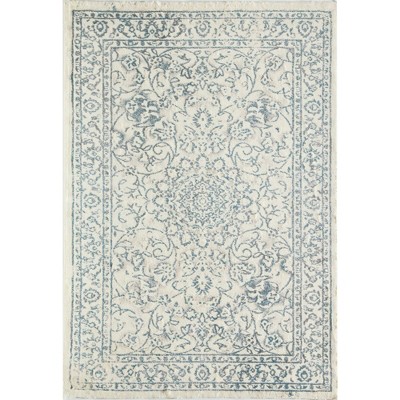 Rugs America Windsor Bh150a Blue Hints Transitional Blue Area Rug, 5'x8 ...