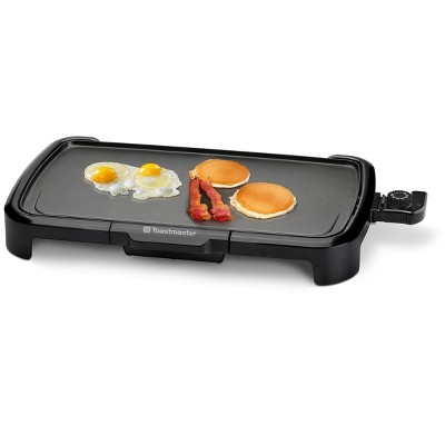 Hamilton Beach Cast Iron Griddle 38560: Electric Nonstick Flattop For ...