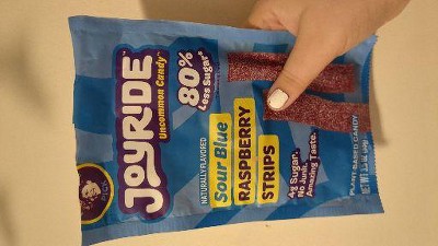 Joyride Candy Sour Blue Raspberry Strips - 3.5oz : Target