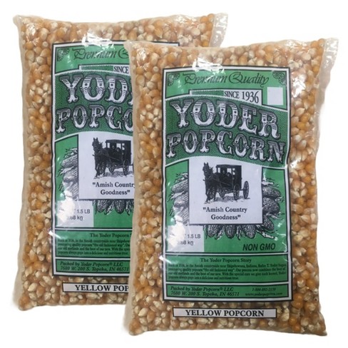Walnut Creek Foods Yoder's Popcorn - Two 1.5-lb Bags : Target