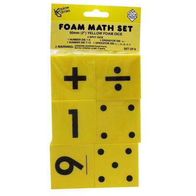 Koplow Games Math Numbers Dice, 6 Sets : Target