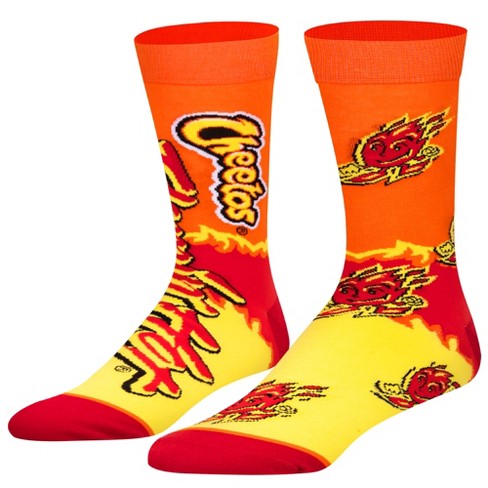 Odd Sox, Flamin Hot, Funny Novelty Socks, Large : Target