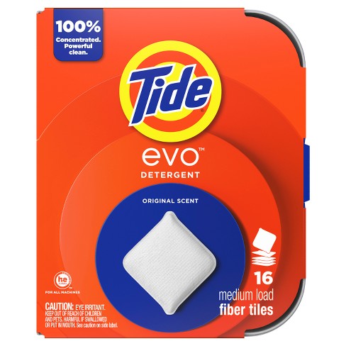 Tide Evo Original Laundry Detergent Tiles - 16ct : Target