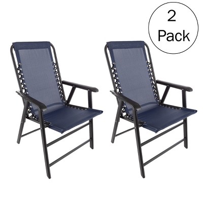 Pure Garden Folding Lounge Chairs – Portable Camping Or Lawn Chairs ...