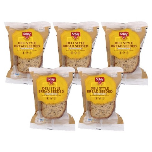 Schar Deli Style Bread Seeded Sourdough - Case Of 5/8.8 Oz : Target