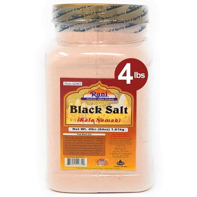 Black Salt (kala Namak) Mineral Powder - 64oz (4lbs) 1.81kg - Rani ...
