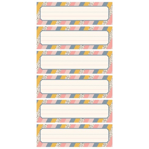 Carson Dellosa Education We Belong Nameplates, 36 Per Pack, 6 Packs ...