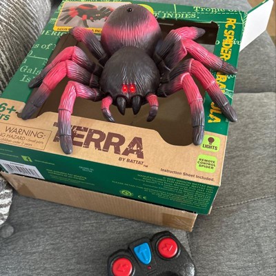 Terra By Battat – Remote Control Infrared Light-up Spider – Tarantula ...