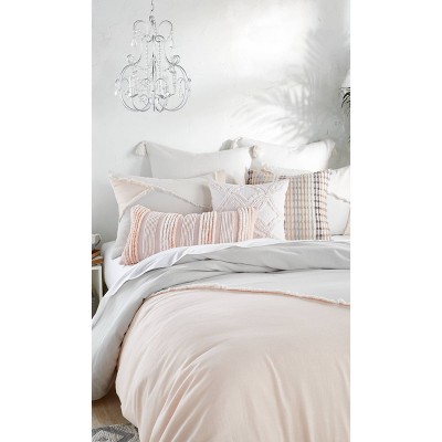 Peri Home King Chenille Lattice Sham White : Target