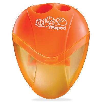 Enday 2-hole Sharpener W/recycle Bin, Dark Red : Target