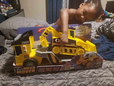 Maxx Action 2-n-1 Mega Mover – Construction Truck And Trailer : Target