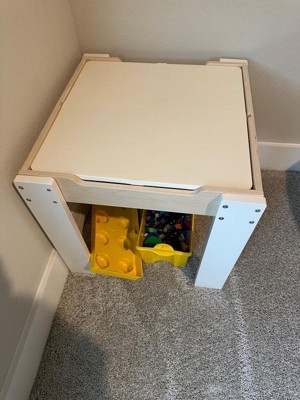 Teamson Kids Multi-activity Table With Reversible Tabletop & Chairs Set ...