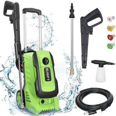 Costway 2030psi Electric Pressure Washer Cleaner 1.7 Gpm 1800w With ...