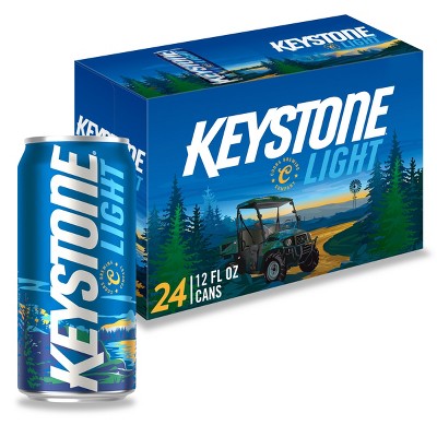Keystone Light Beer - 24pk/12 Fl Oz Cans : Target