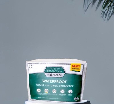 Allerease Queen Perfect Protection Soft Waterproof Machine Washable Fitted Mattress Protector ...
