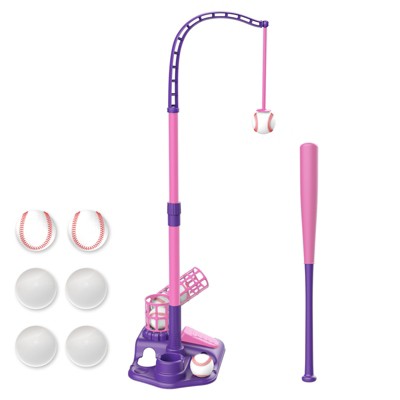 T Ball Set For Kids Ages 3-5 With 20" Batting Tee - Baseball Tee Stand ...