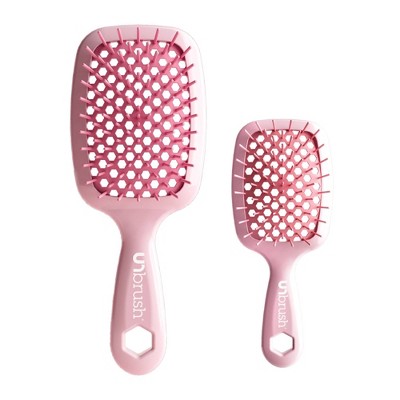 Tangle Teezer Ultimate Detangler Hair Brush For All Hair Types - Pink ...