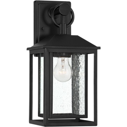 Franklin Iron Works Califa Mission Outdoor Wall Light Fixture Black ...