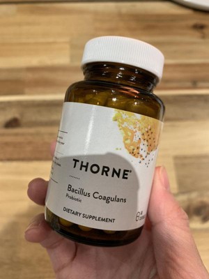 Thorne Bacillus Coagulans Probiotic - Shelf Stable Probiotic Supplement ...