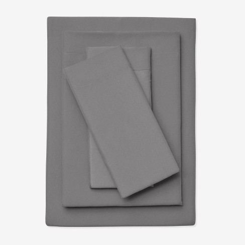 Brylanehome Bh Studio Extra-deep Sheet Set - Twin, Dark Gray : Target