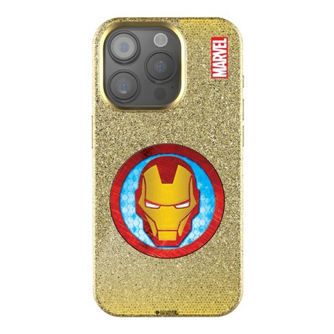 Keyscaper Marvel Avengers Iron Man Grid Bling Cell Phone Case For ...