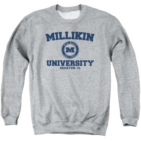 Campus Lab Millikin University Official Circle Logo Adult Crewneck ...