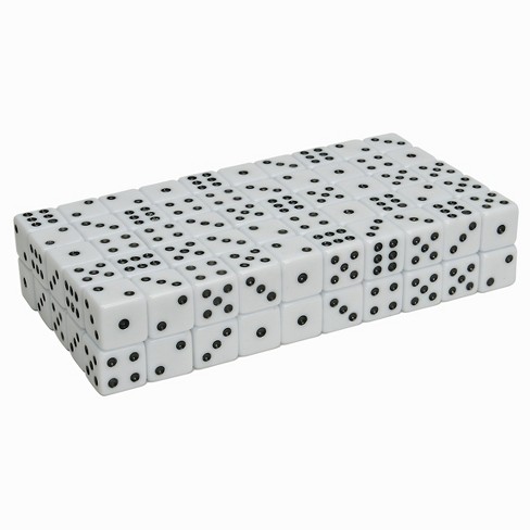 We Games White Opaque Dice - 100 Pack : Target