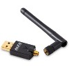 Alfa Dual-band Ac600 Usb 2.0 Wifi Adapter For Laptop, Desktop Pc : Target