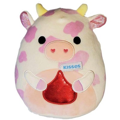 Aurora Small Connor Cow Fluffles Whimsical Stuffed Animal White 6" : Target