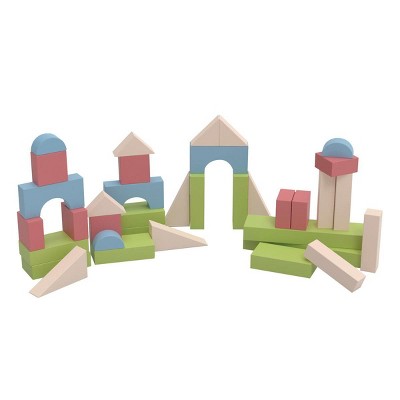Kaplan Early Learning Jumbo Foam Colored Blocks - 36 Pieces : Target