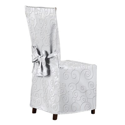 Collections Etc Diamond Quilted Stretch Recliner Cover With Storage ...