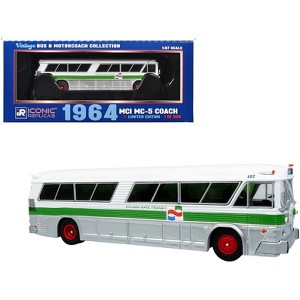 1964 MCI MC-5A Coach Bus White with Green "Vintage Bus & Motorcoach ...