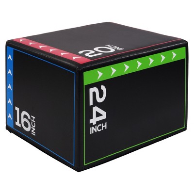 Balancefrom Fitness Versatile Durable Anti-slip 3-in-1 Foam Plyometric ...