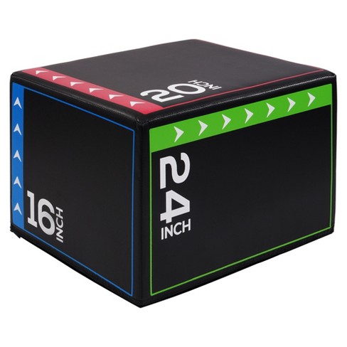 Balancefrom Fitness Versatile Durable Anti-slip 3-in-1 Foam Plyometric ...