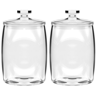 Amici Home Arlo Glass Canister, Small - Set Of 2 : Target