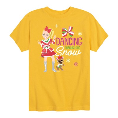 Jojo Siwa Dancing Through The Snow Short Sleeve Graphic T-shirt ...